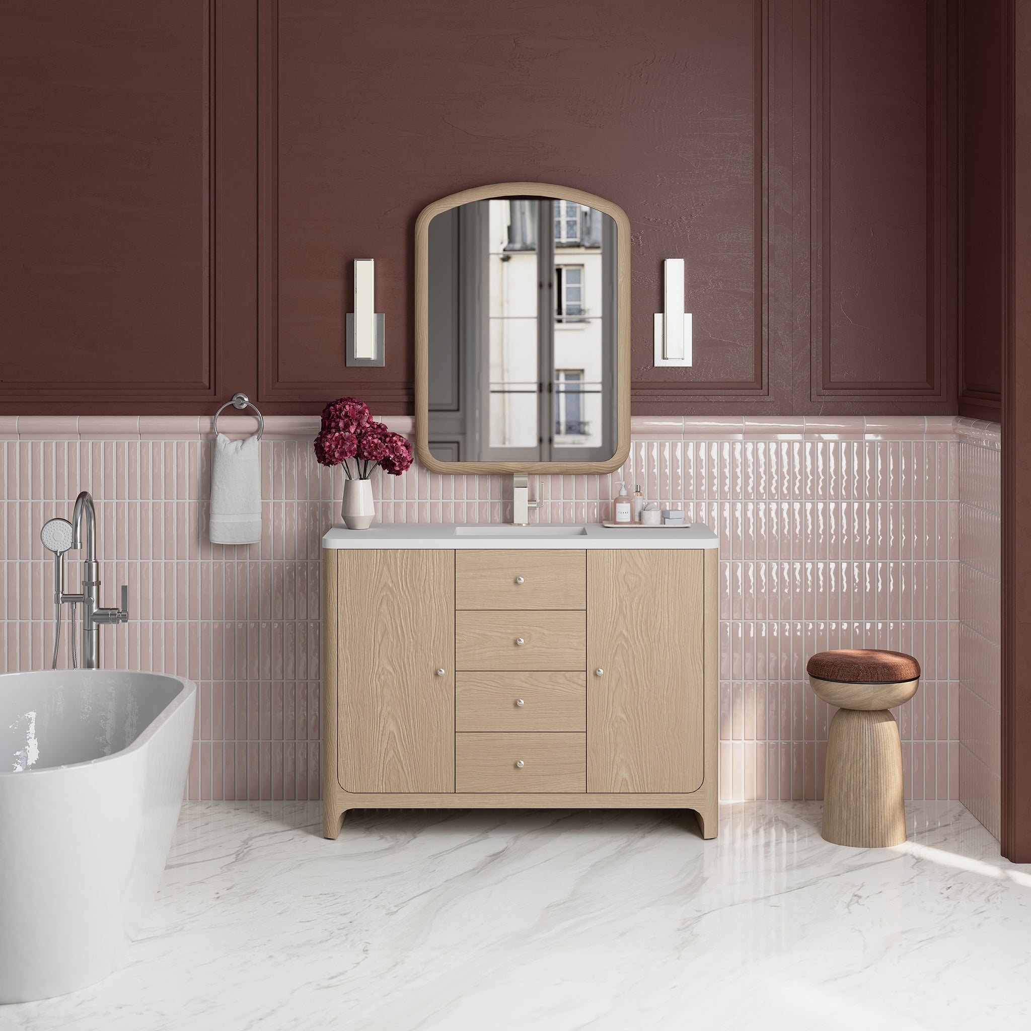 Gracyn 48" Single Vanity in Coastal Driftwood – James Martin Vanities